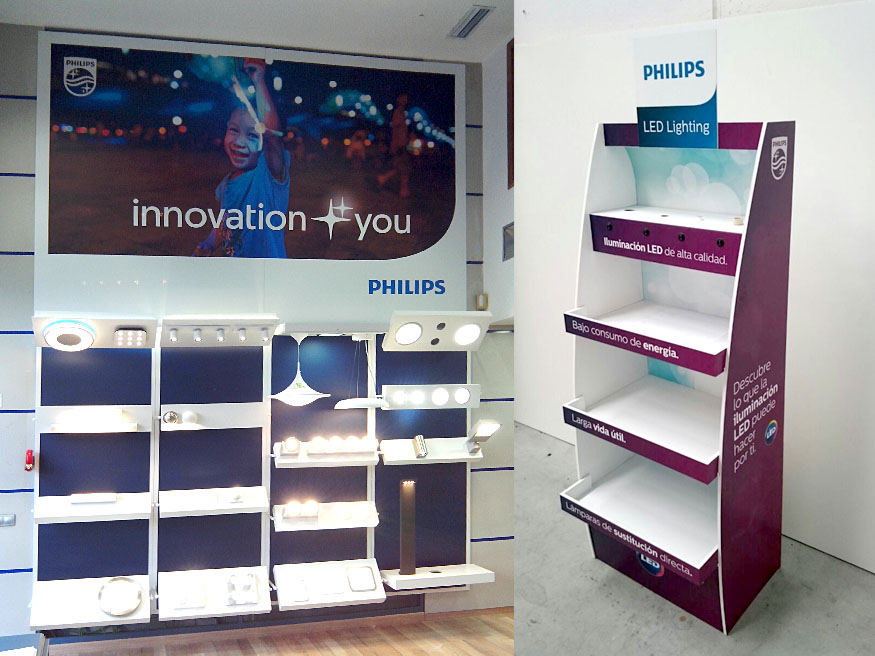 Expositores y Displays – Rótulos Sánchez Duque